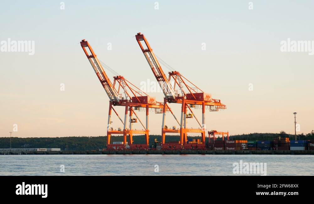 Shipping container cranes Stock Videos & Footage - HD and 4K Video ...