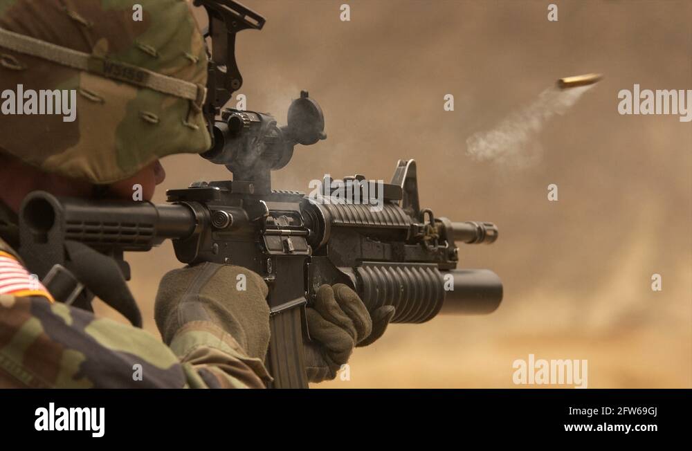 Army man illustration machine gun Stock Videos & Footage - HD and 4K ...