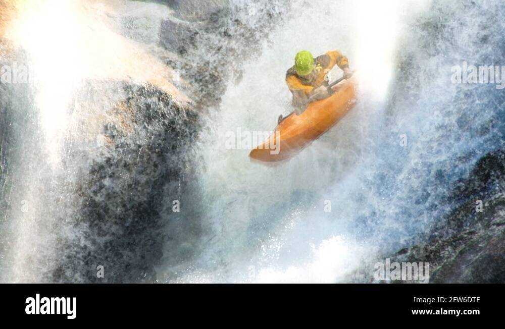 Kayaking over waterfall Stock Videos & Footage - HD and 4K Video Clips ...