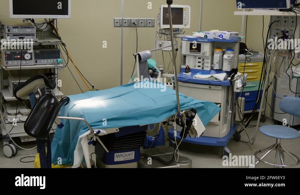 Operating room for abdominal laparoscopy Stock Video Footage - Alamy