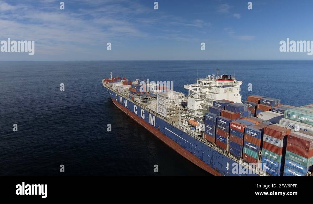 Huge container ship in Stock Videos & Footage - HD and 4K Video Clips ...