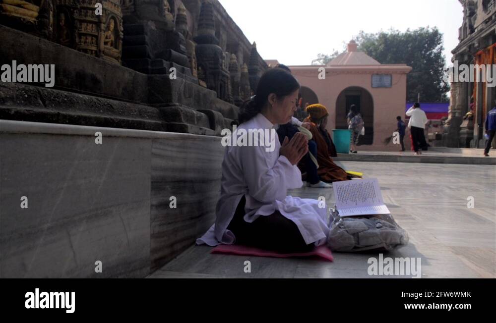 Devotee sitting temple Stock Videos & Footage - HD and 4K Video Clips ...