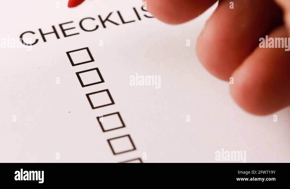 Tick check boxes Stock Videos & Footage - HD and 4K Video Clips - Alamy