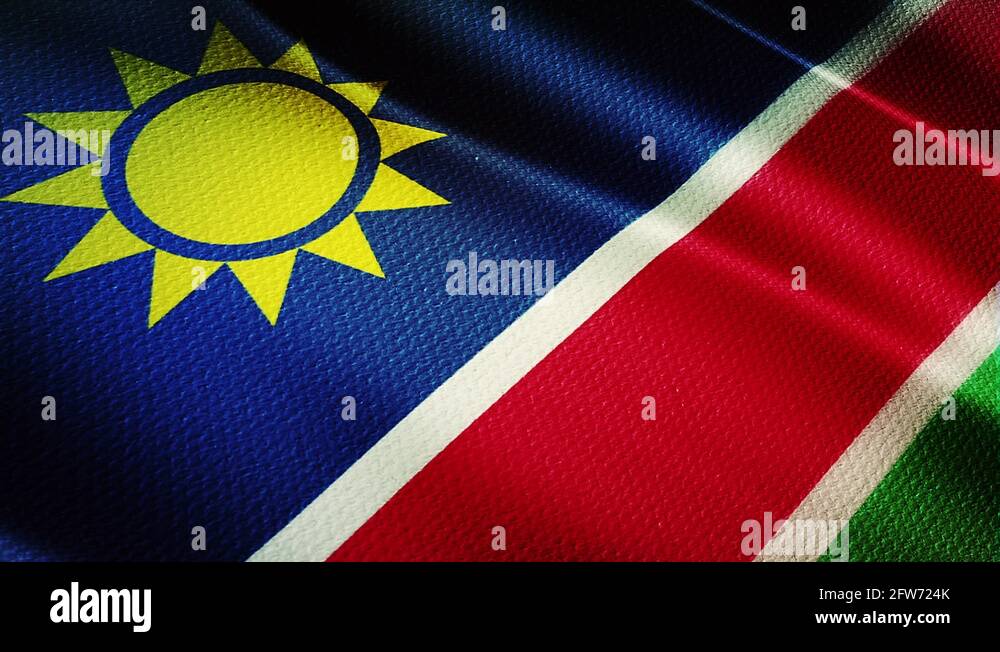 Namibia country flag Stock Videos & Footage - HD and 4K Video Clips - Alamy