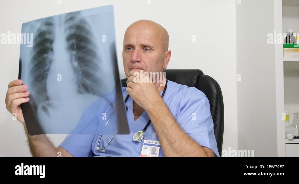 Pan View Medic Analyze Disease Evolution Lung Radiography Think Cure ...