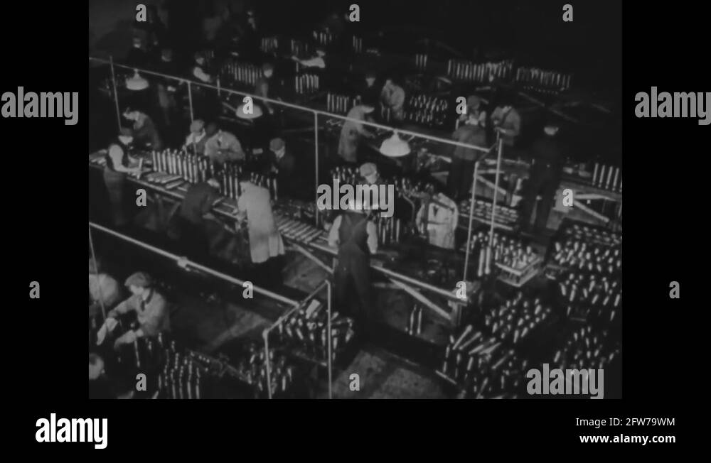 Wartime aircraft production Stock Videos & Footage - HD and 4K Video ...