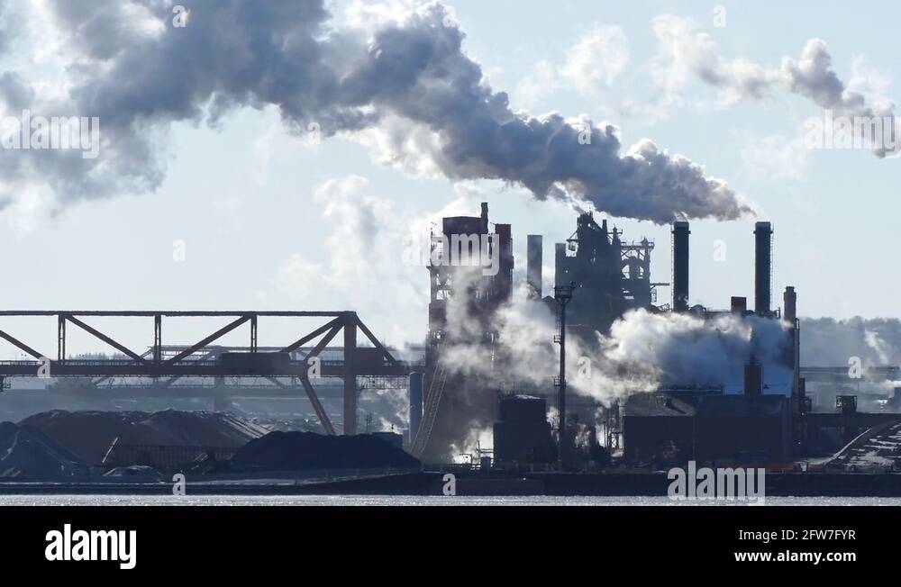 Steam smokestacks pollution Stock Videos & Footage - HD and 4K Video ...