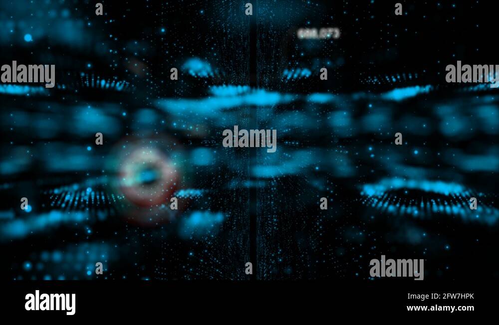 4K Abstract dark background flying pass through Stock Video Footage - Alamy