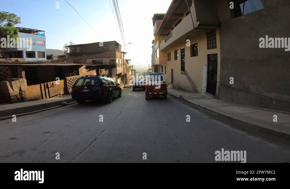 POV driving in Slums of Lima, Peru Stock Video Footage - Alamy