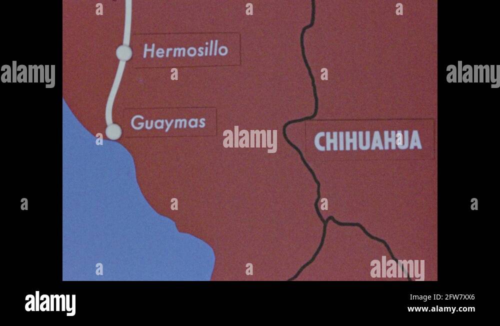 Map of guaymas mexico Stock Videos & Footage - HD and 4K Video Clips ...