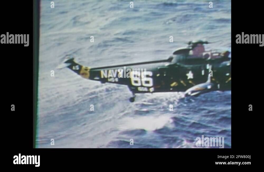 Gemini capsule recovery uss wasp Stock Videos & Footage - HD and 4K ...