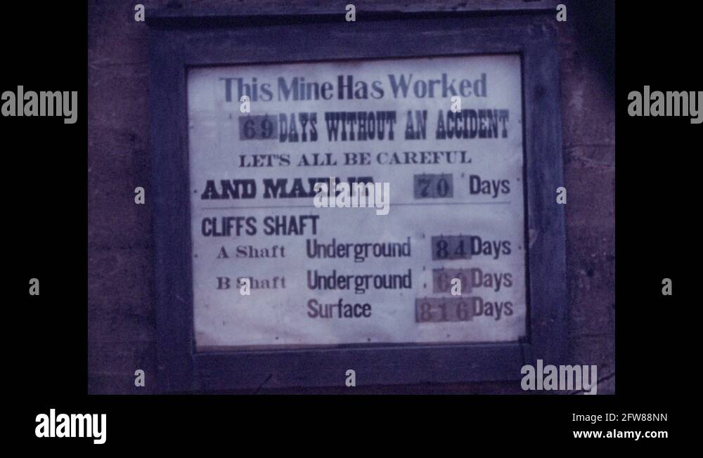 Mining safety sign Stock Videos & Footage - HD and 4K Video Clips - Alamy