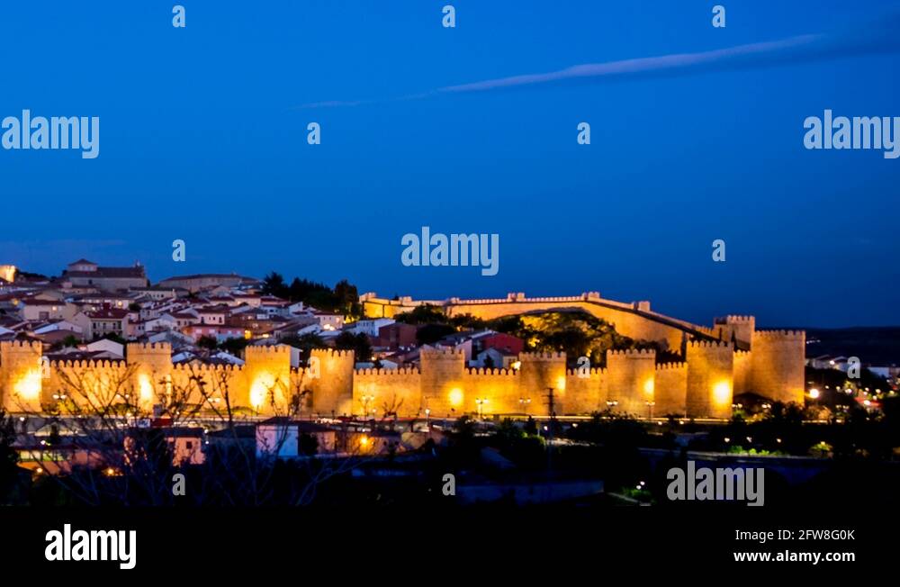 Medieval walls avila Stock Videos & Footage - HD and 4K Video Clips - Alamy