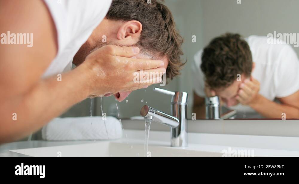 Man washing face with soap Stock Videos & Footage - HD and 4K Video ...