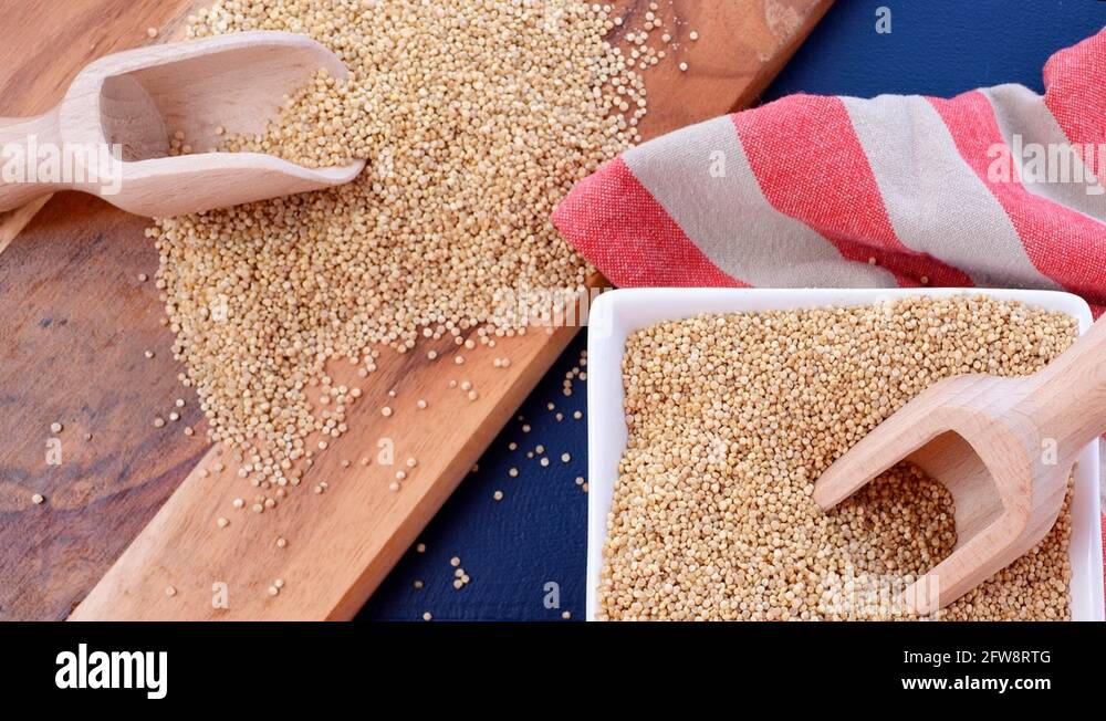 White grain quinoa Stock Videos & Footage - HD and 4K Video Clips - Alamy