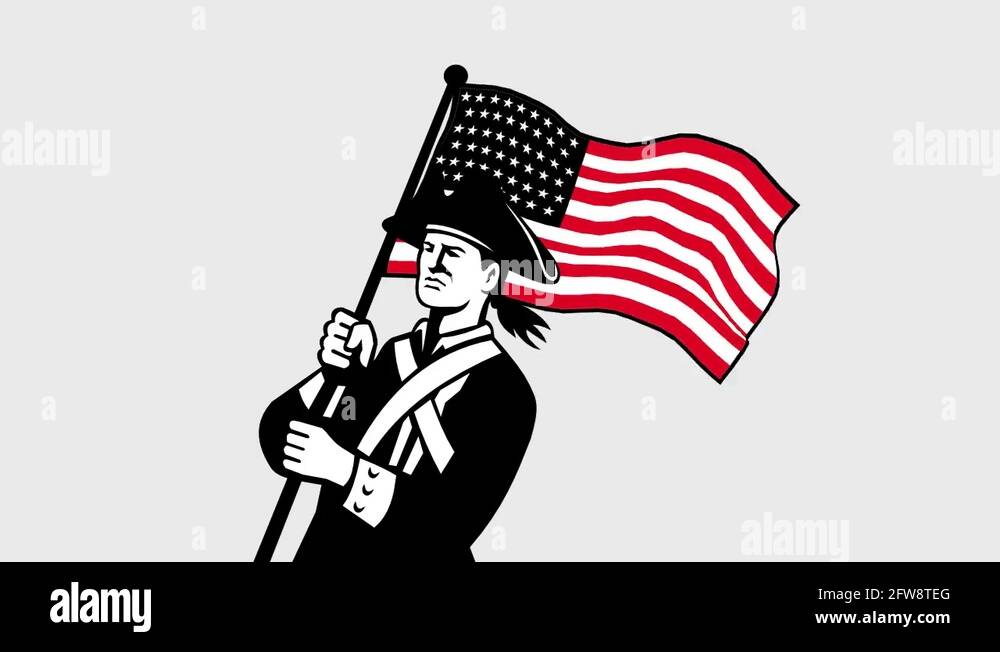 Patriot drawing Stock Videos & Footage - HD and 4K Video Clips - Alamy