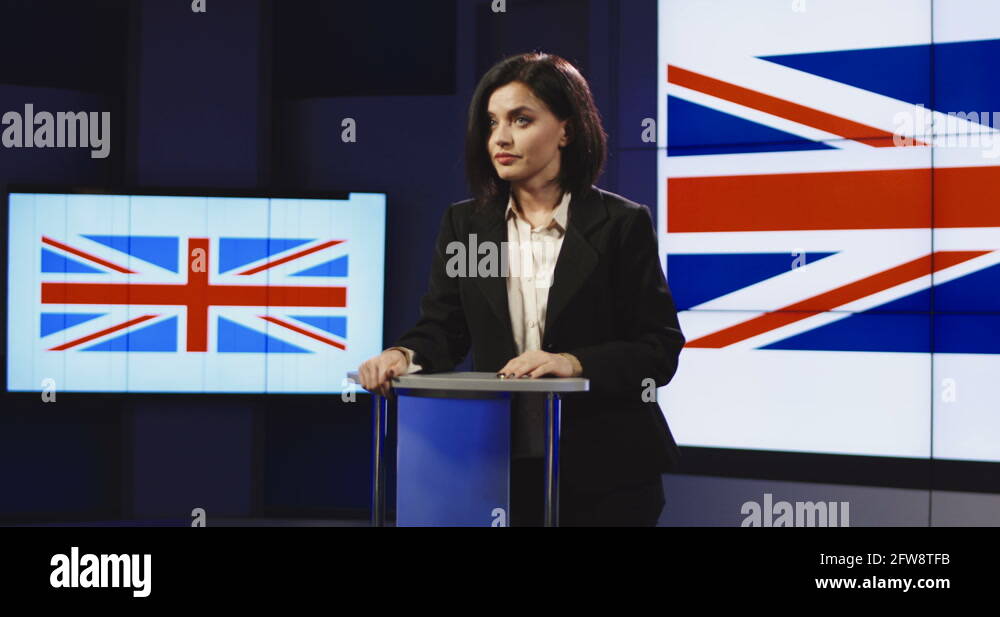Female news anchor Stock Videos & Footage - HD and 4K Video Clips - Alamy