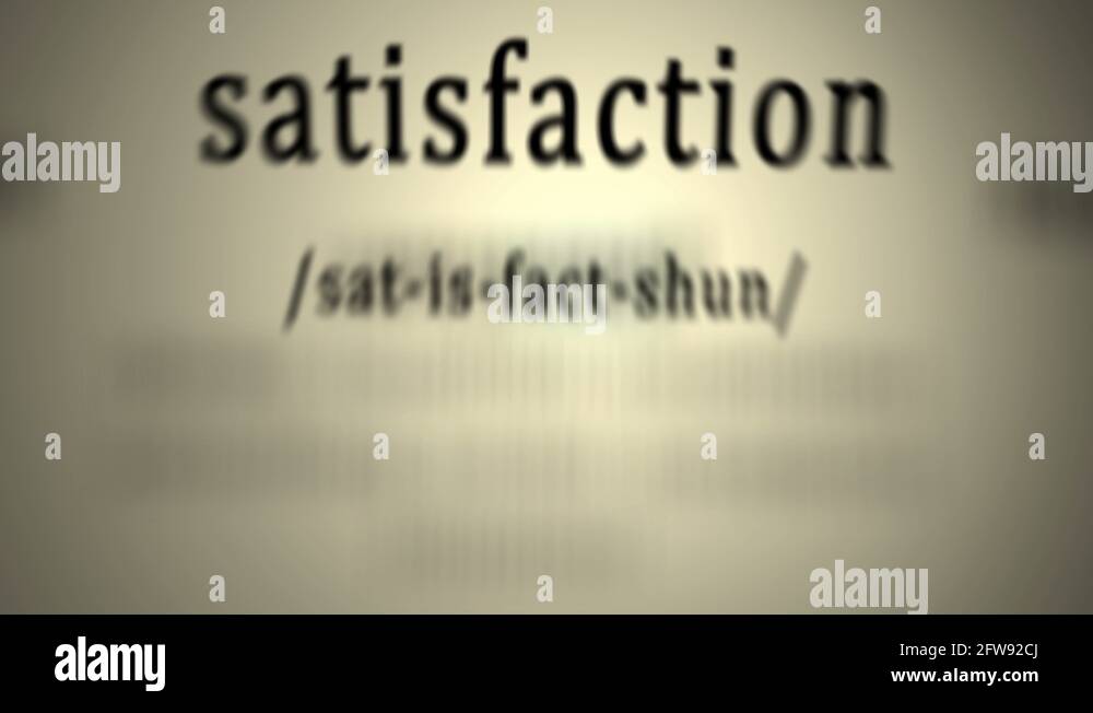 Satisfaction Stock Videos & Footage - HD and 4K Video Clips - Alamy