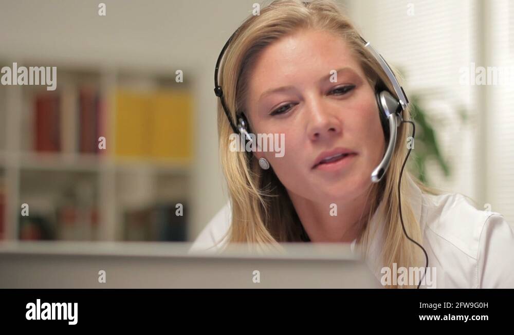 Telephone operator and female Stock Videos & Footage - HD and 4K Video ...