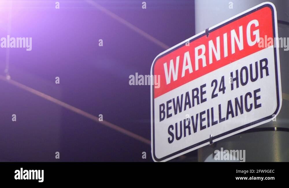 Cctv camera warning sign Stock Videos & Footage - HD and 4K Video Clips ...