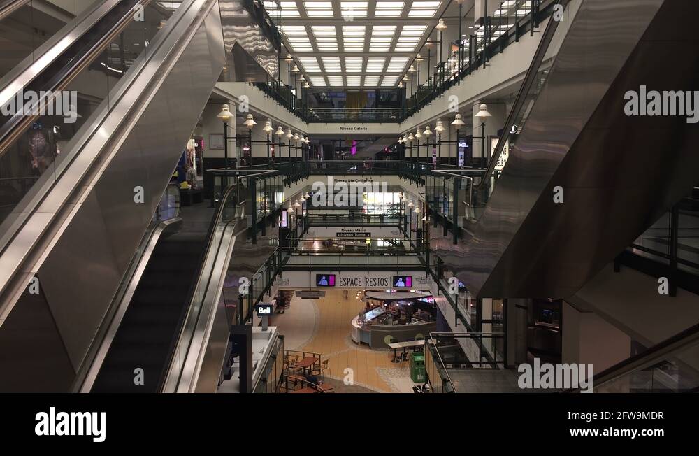 Inside french shopping mall Stock Videos & Footage - HD and 4K Video ...