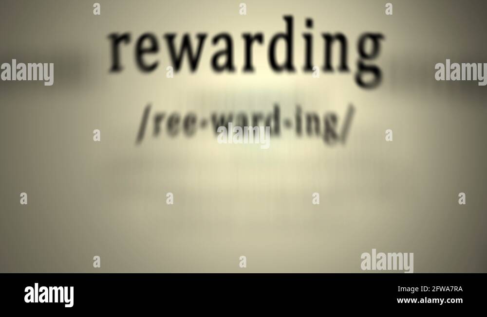 Rewarding Stock Videos & Footage - HD and 4K Video Clips - Alamy