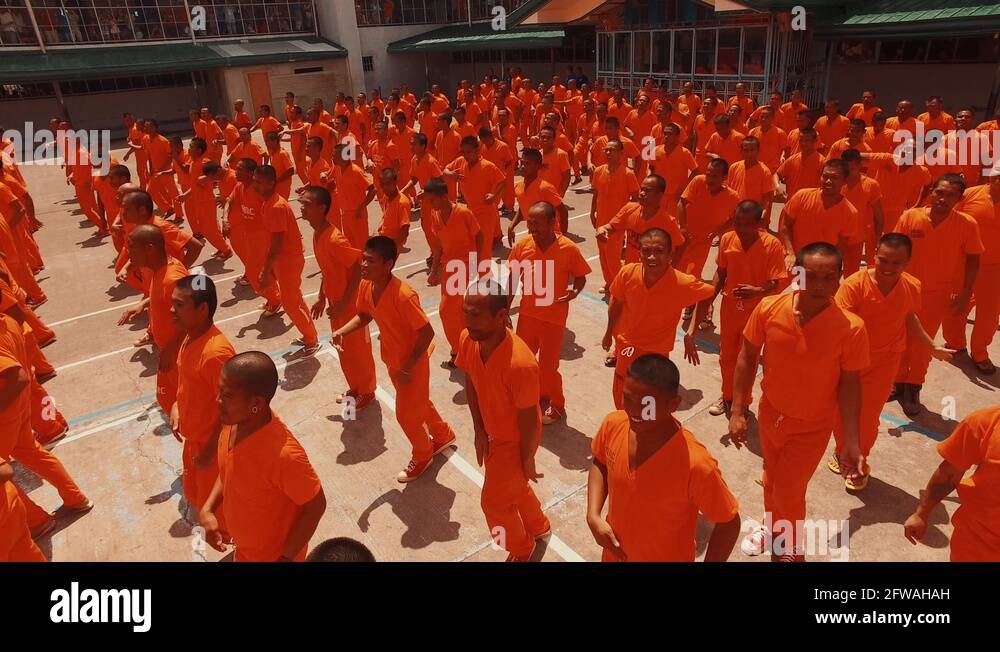 Filipino, Philippines "Dancing Inmates" from Cebu Provincial Detention ...