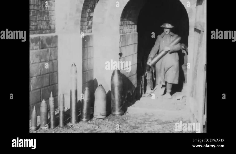World war one wwi munition Stock Videos & Footage - HD and 4K Video ...