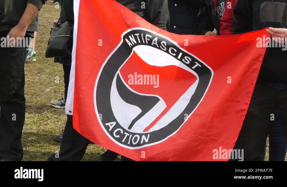 Flag of the antifa Stock Videos & Footage - HD and 4K Video Clips - Alamy