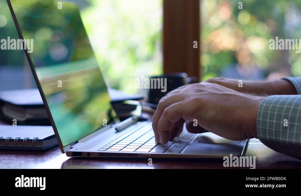 Man typing on modern touch Stock Videos & Footage - HD and 4K Video ...