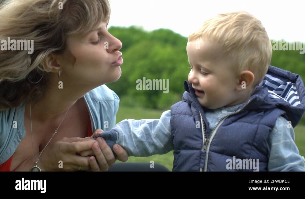 Young Happy Mom Stock Videos And Footage Hd And 4k Video Clips Alamy