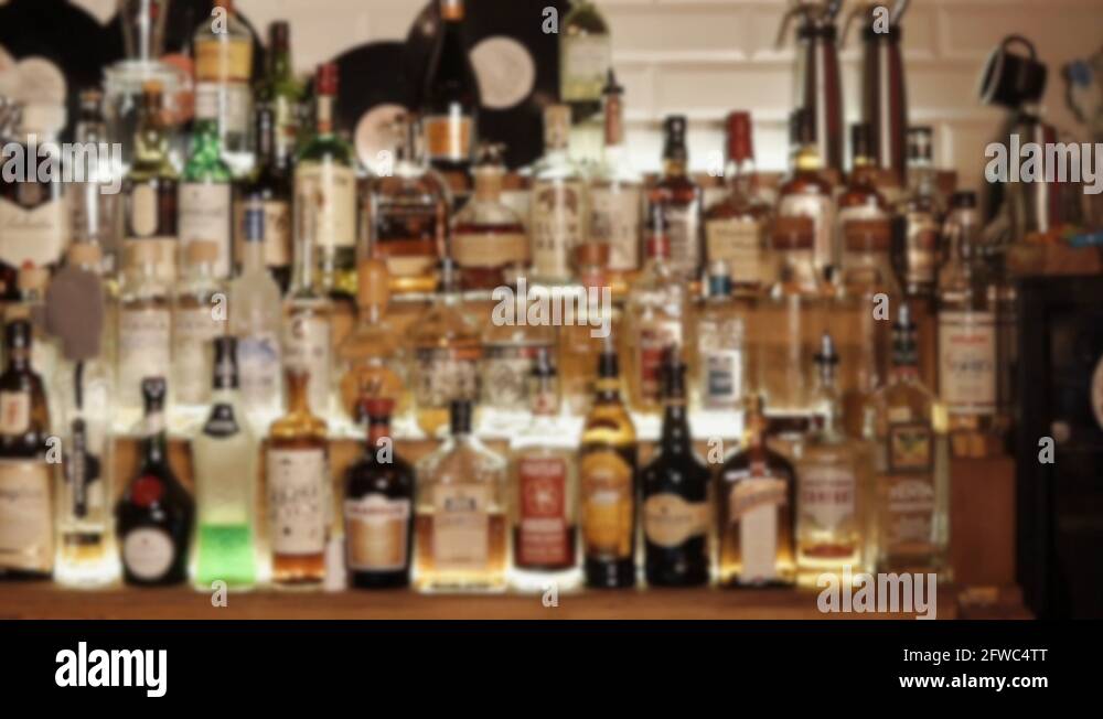 Alcohol bottles drinks bar Stock Videos & Footage - HD and 4K Video ...