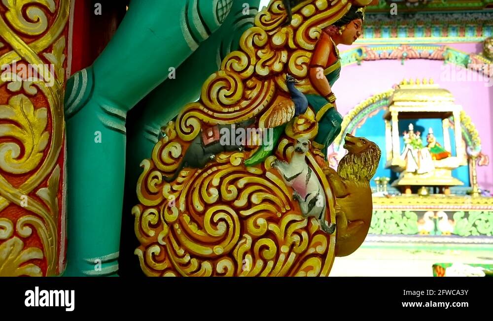 Ancient Hindu Pathirakali Amman temple in Trincomalee, Sri Lanka ...