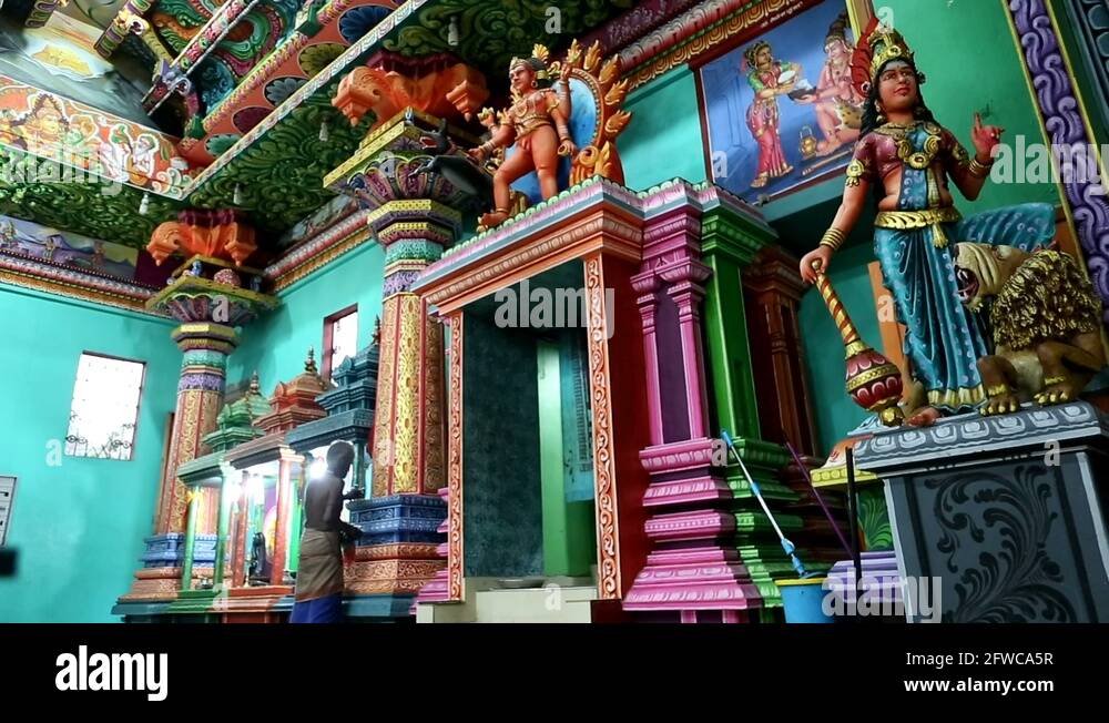 Ancient Hindu Pathirakali Amman temple in Trincomalee, Sri Lanka ...