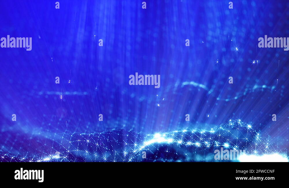 3d loop abstract animation with beautiful light effects of glow particles with Stock Video ...