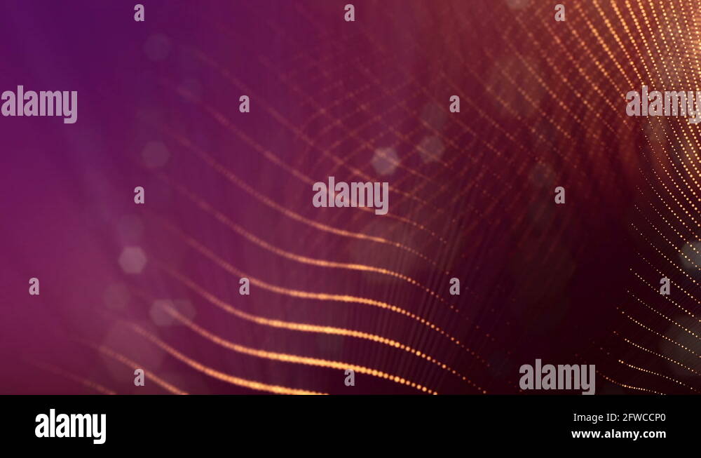 3d loop abstract animation with beautiful light effects of glow particles with Stock Video ...