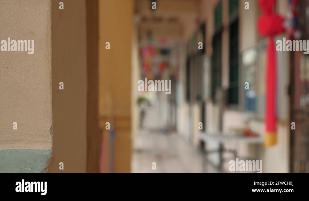 Singapore - Five foot way of traditional shophouse Pedestal camera ...