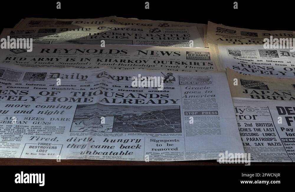 Print media uk Stock Videos & Footage - HD and 4K Video Clips - Alamy