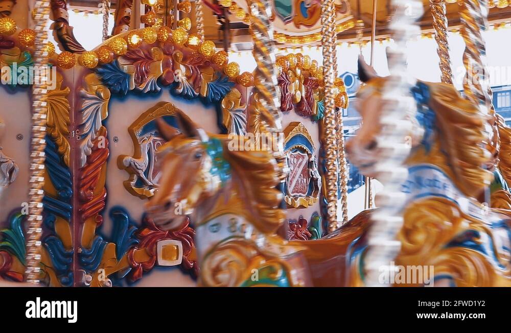 Merry go round carousel Stock Videos & Footage - HD and 4K Video Clips ...