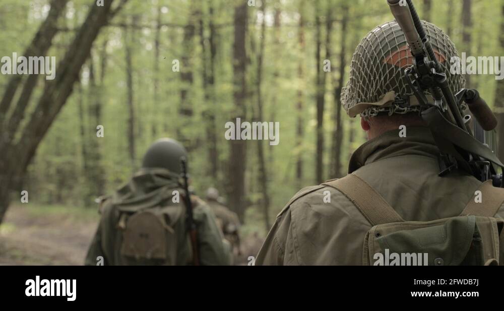 Soldiers marching in world war ii Stock Videos & Footage - HD and 4K ...