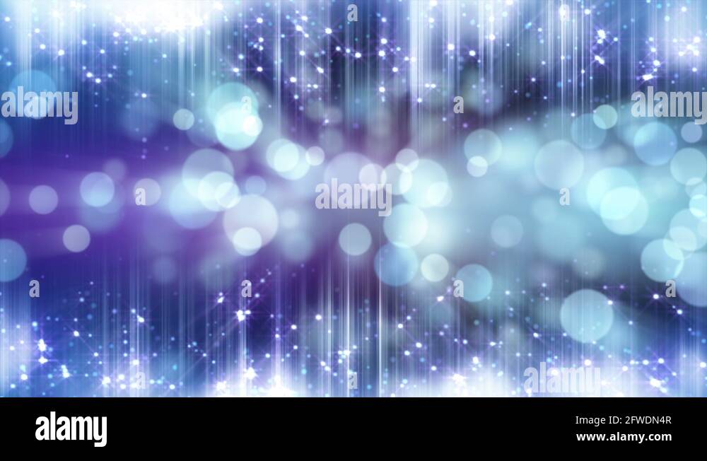 Abstract animation background shining light rays waves particles bokeh ...