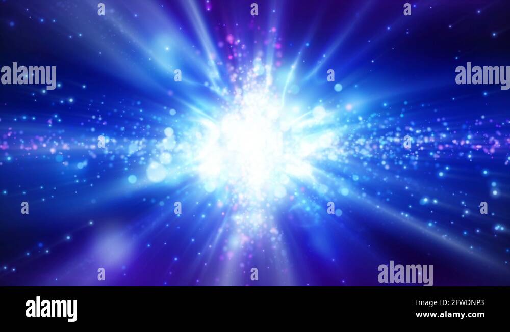 Abstract animation background shiny stars particles trails light rays ...