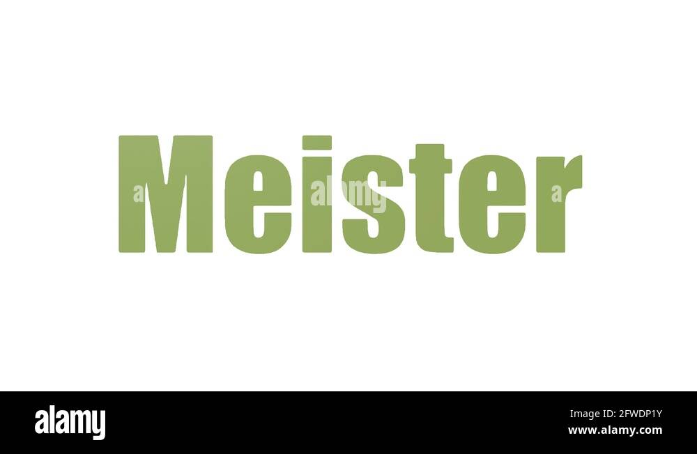 Meister' Stock Videos & Footage - HD and 4K Video Clips - Alamy