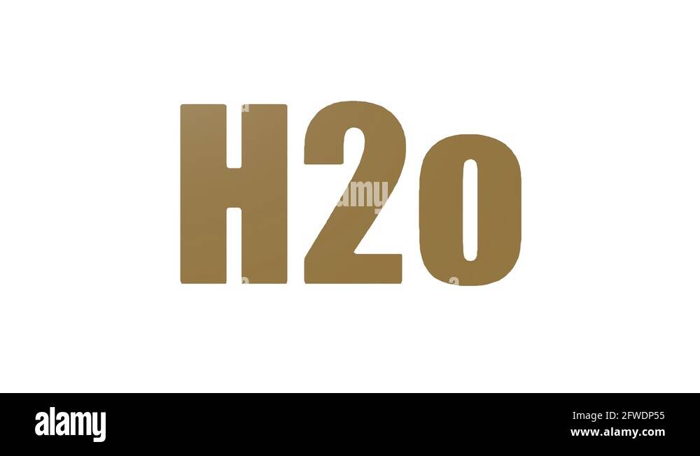 H2o Animated Wordcloud On White Background Stock Video Footage - Alamy