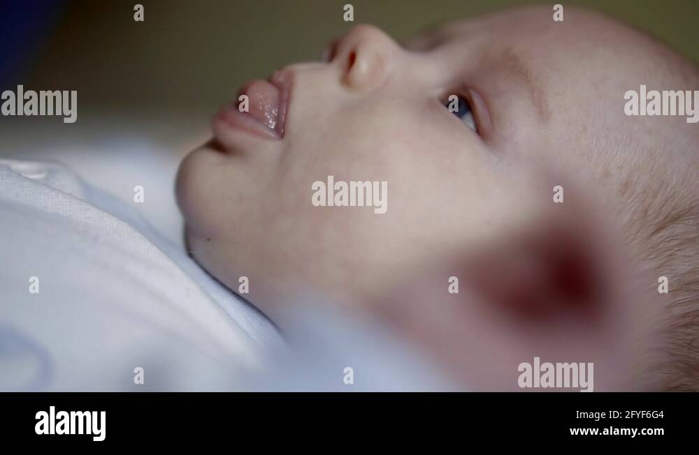 Baby beautiful blue boy calm Stock Videos & Footage - HD and 4K Video ...