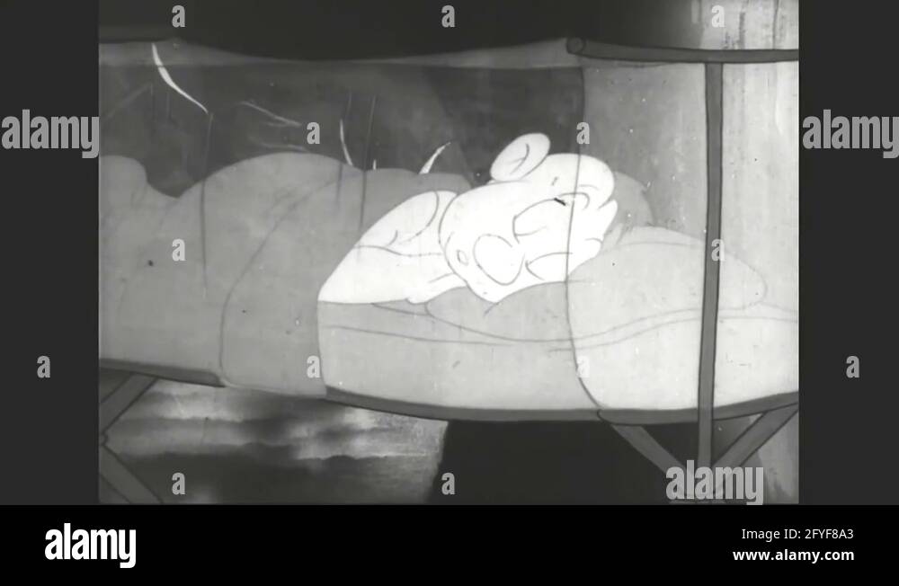 Malaria Mike finally target at Private Snafu - 1944 Stock Video Footage ...