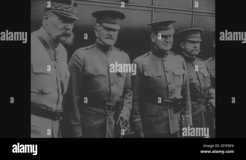 General pershing world war i Stock Videos & Footage - HD and 4K Video ...