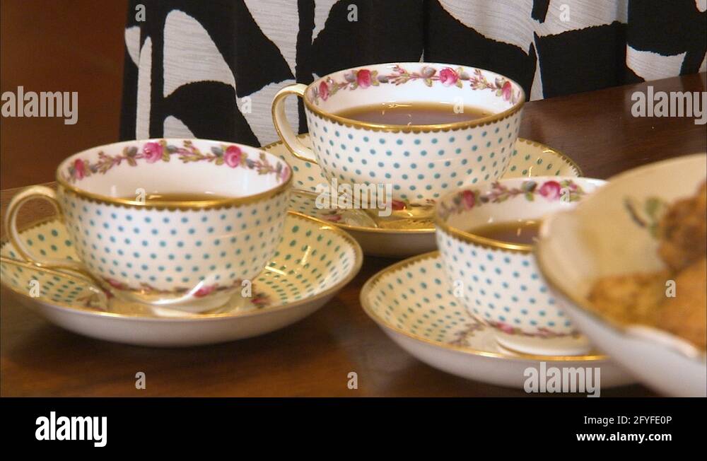 Three tea cups Stock Videos & Footage - HD and 4K Video Clips - Alamy