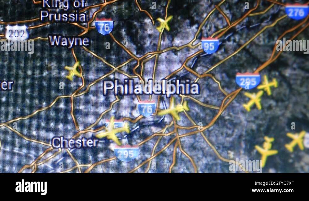 Philadelphia road map Stock Videos & Footage - HD and 4K Video Clips ...