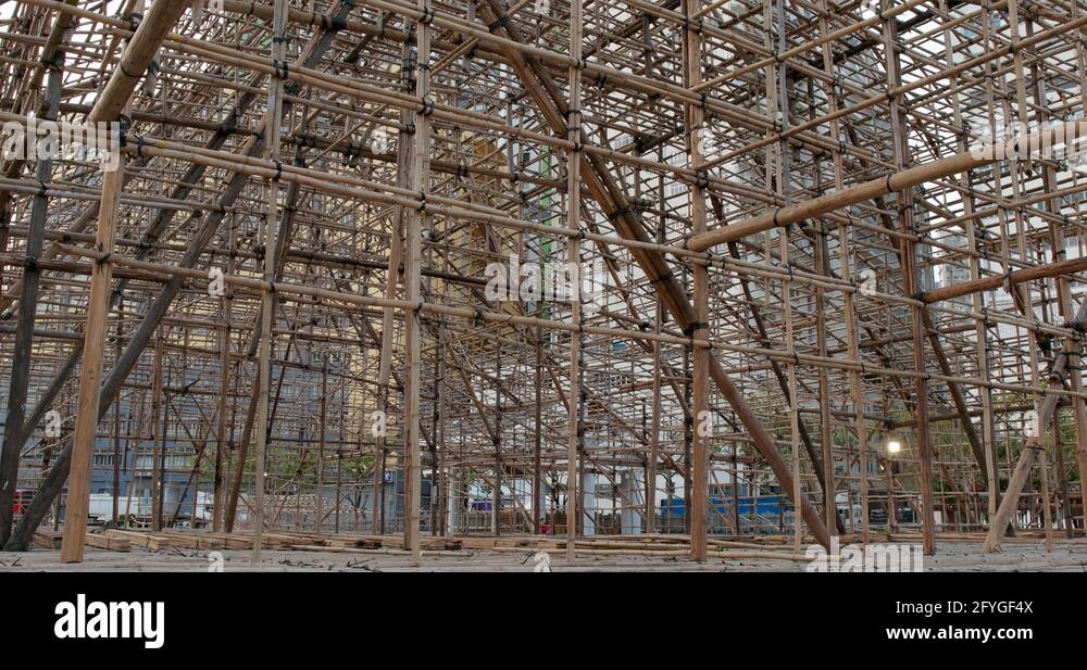Bamboo scaffold Stock Videos & Footage - HD and 4K Video Clips - Alamy